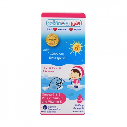 Eskimo 3 Kids Chewable DHA+ Tablets 27s