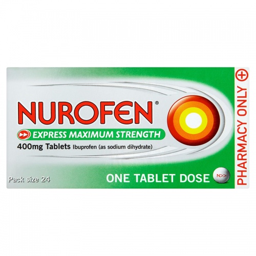 Nurofen Rapid Relief Maximum Strength 400mg 20s