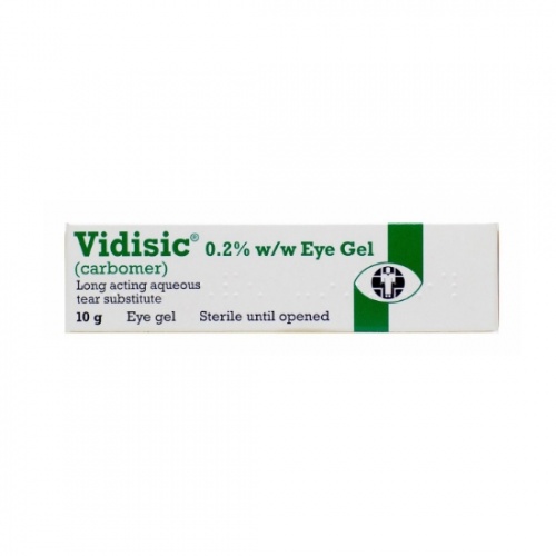 Vidisic Preservative Free Single Dose Unit Eye Gel 0.2 w/w 30 pack ...