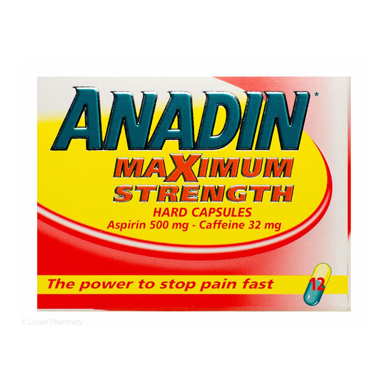 Anadin Maximum Strength Tablets 12