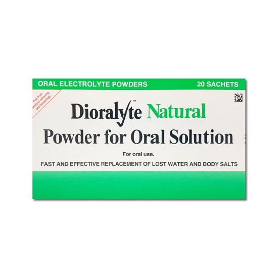 Dioralyte Natural - 20 Sachets