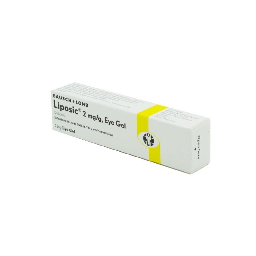 Liposic 2mg/g Eye Gel 10g