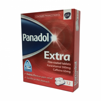 Panadol Night Tablets Paracetamol Diphenhydramine HCl 500mg/25mg 20s